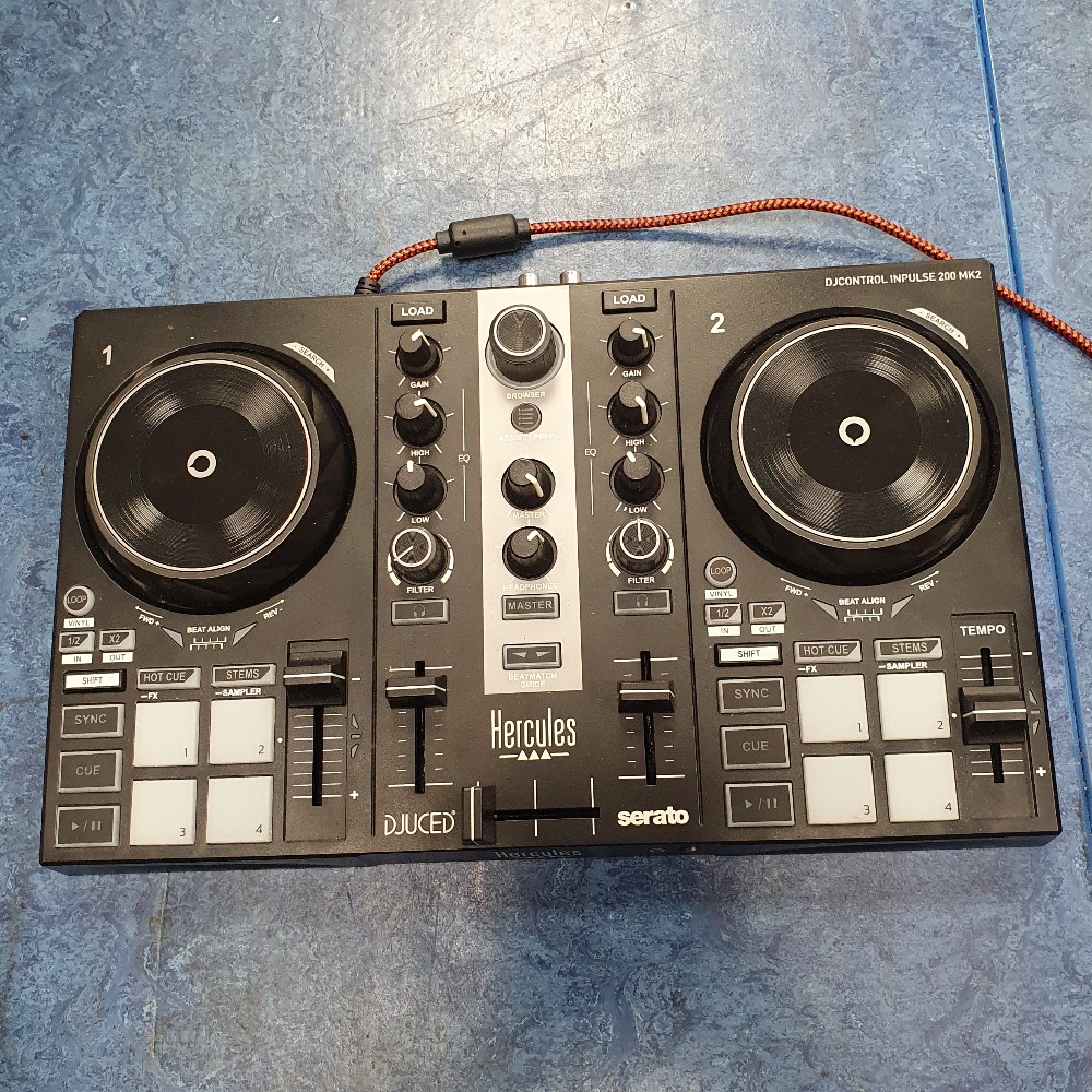 Pre-owned Hercules DJ Control Impulse 200 MK2 Boxed - Own4Less